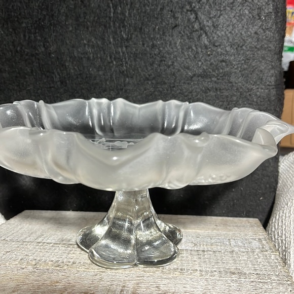 Mikasa | Holiday | Mikasa Footed Pedestal Bon Bon Plate Dish Christmas ...